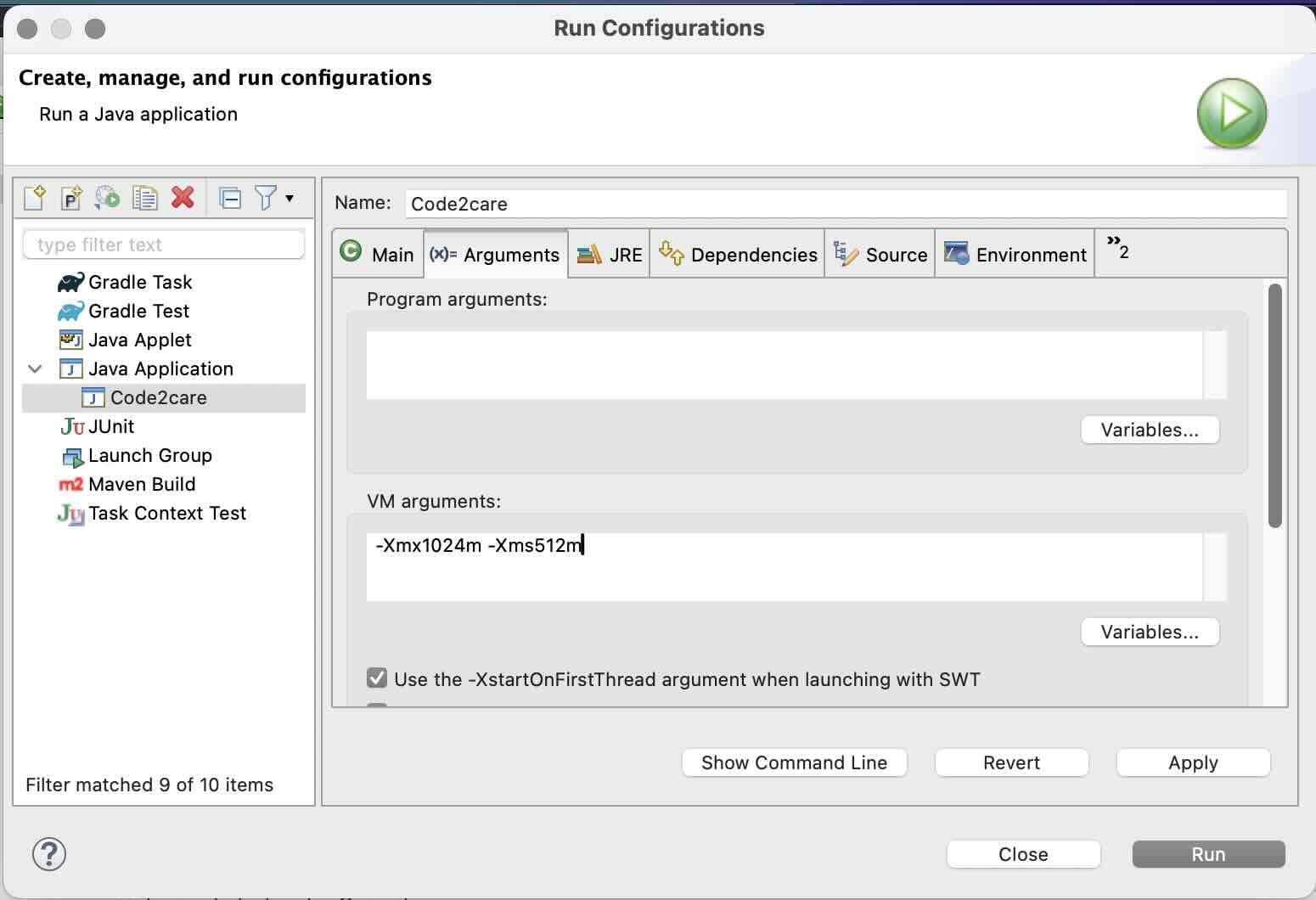 Setting VM Arguments in Eclipse IDE Example | Code2care